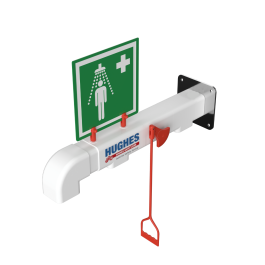 Jacketed Wall Mounted Safety Shower