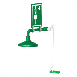 Ring Main Mounted Laboratory Shower - Hughes Safety Showers