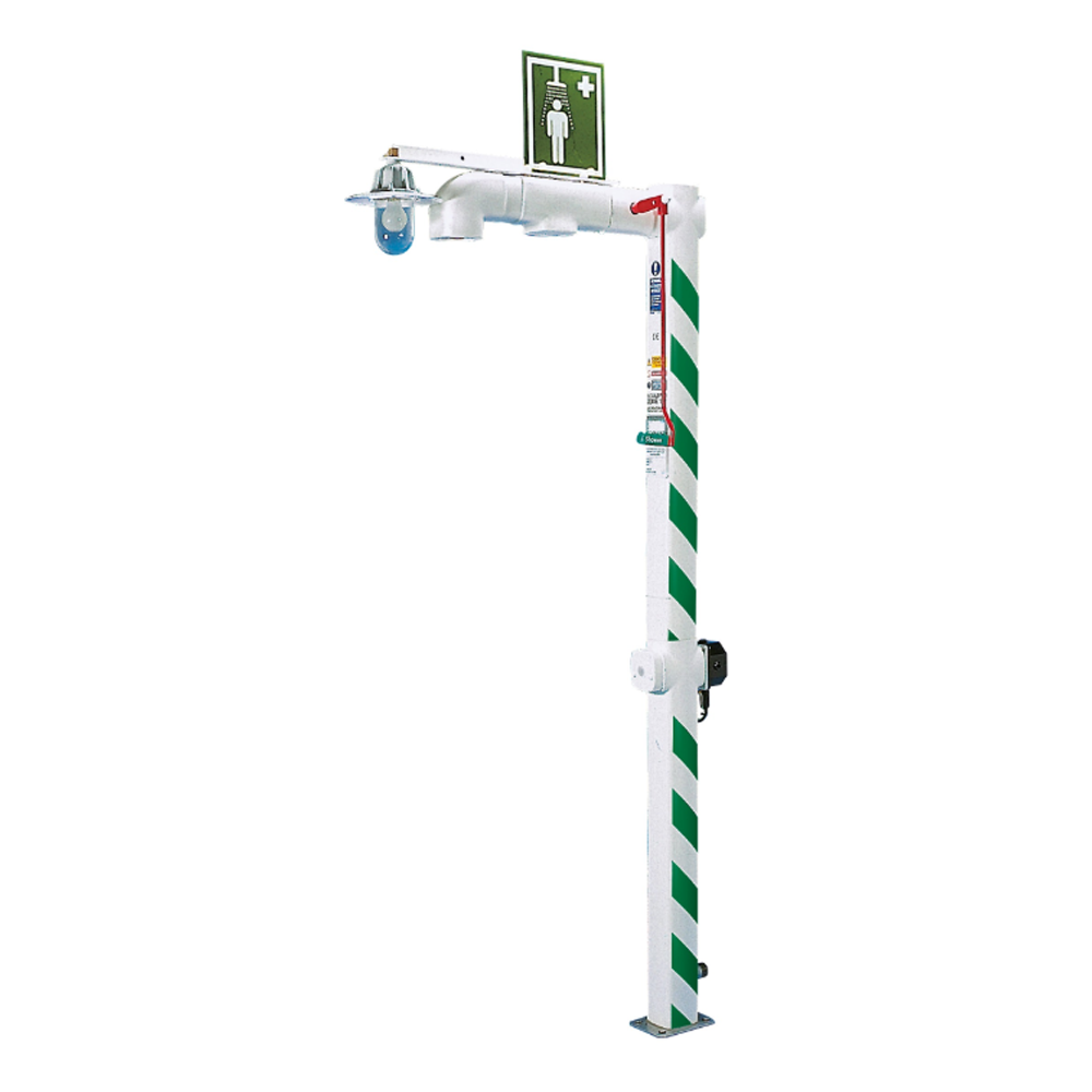 Trace Tape Heated Emergency Safety Shower from Hughes